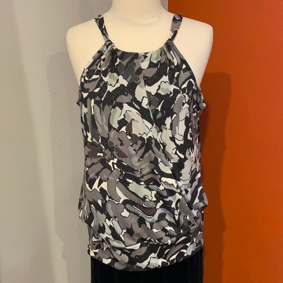 INC International Concepts | Tops | Inc Sparkly Camo Halter Top | Poshmark